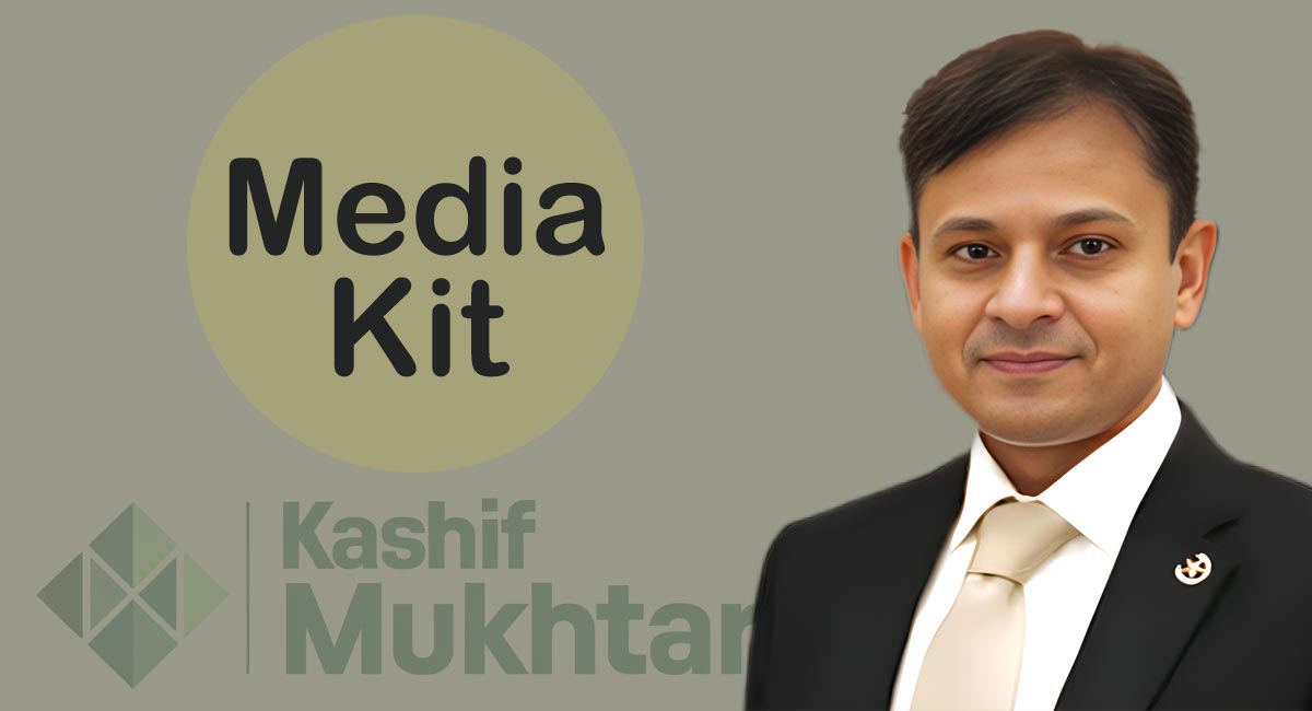 Official Media Kit | Press & Brand Assets | Kashif Mukhtar